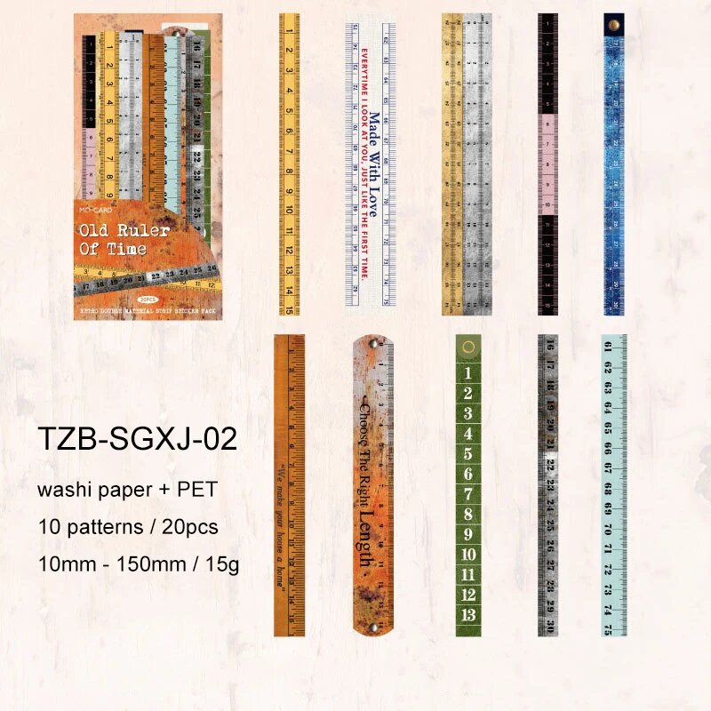 Набор стикеров TZB-SGXJ-02 Old Ruler of Time