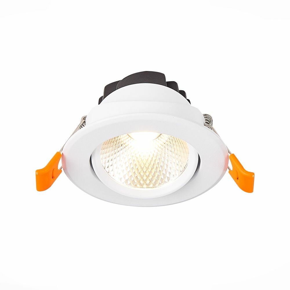 ST211.548.08.36 ST-Luce Св-к встр. Белый LED 1*8W 4000K 640Lm Ra80 36° IP20 D86xH50 220-240V.