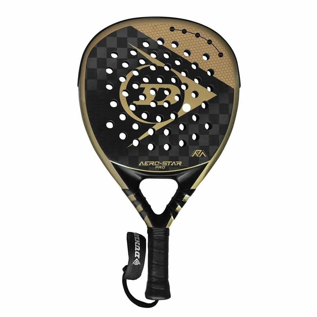 DECATHLON ракетка для падел тенниса Dunlop 23 Aerostar Pro, черный/коричневый