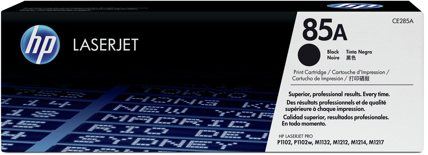 Картридж лазерный HP 85A (CE285A) черный для HP-M1132/M1210/M1212/M1214/M1217/P1100