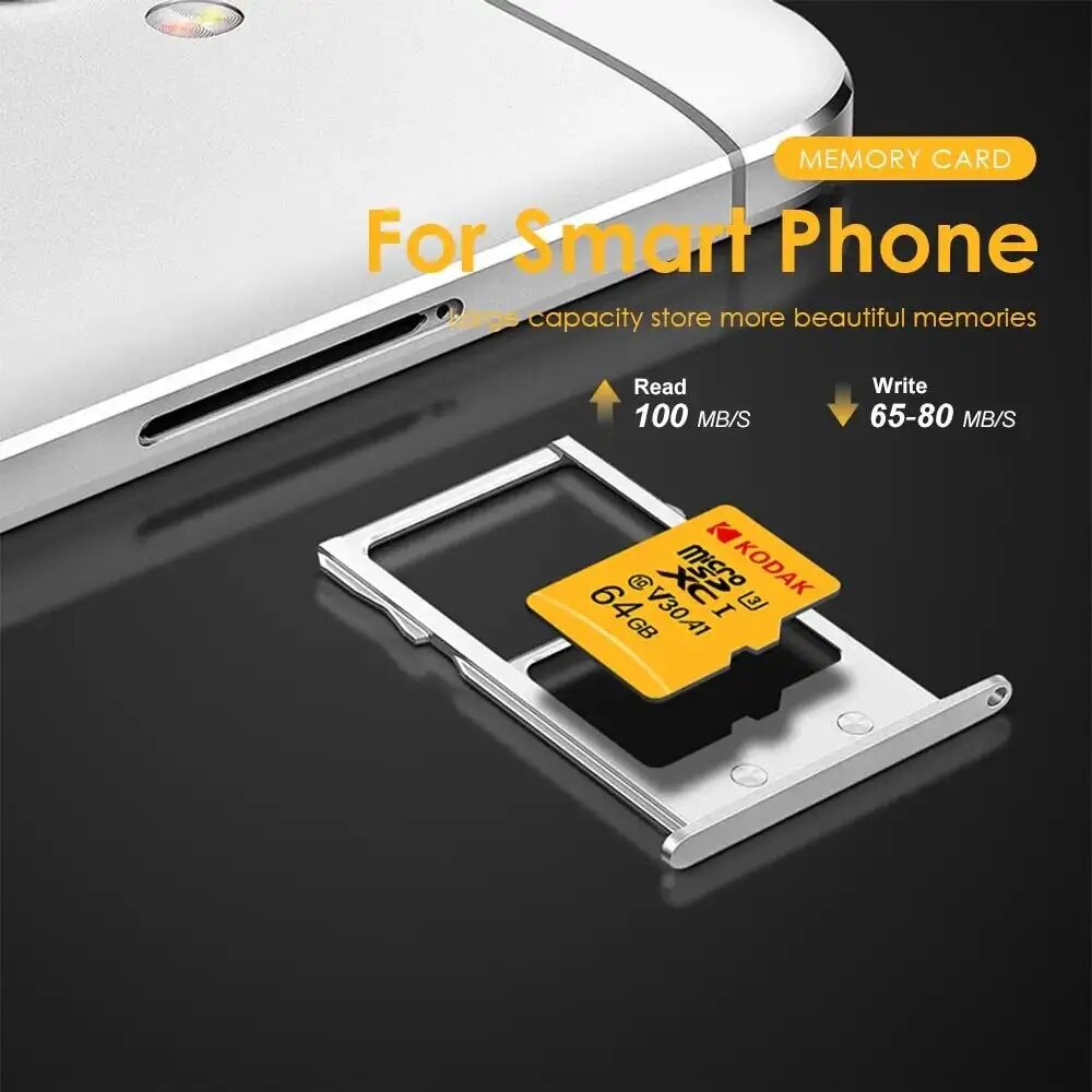 KODAK Micro SD-карта 64 ГБ — фото 1