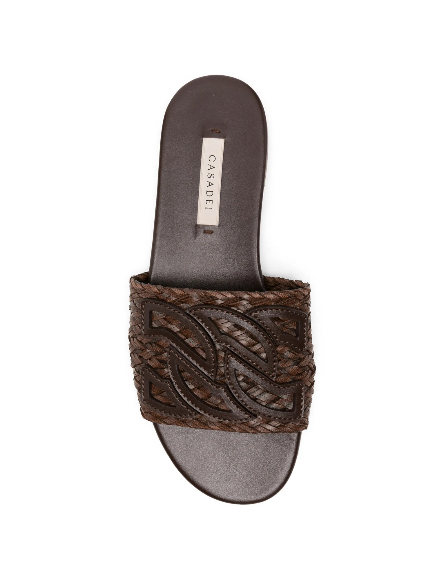 Босоножки Casadei Braided sandals, размер 36, brown — фото 1