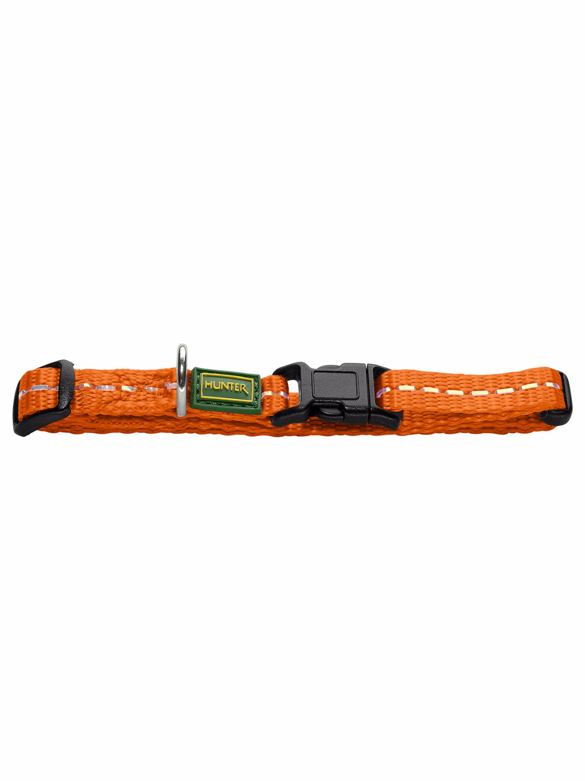 Ошейник для собак Hunter Tripoli Vario Basic Mini XXS-XS 14-20 см, нейлон, светоотражающий, оранжевый