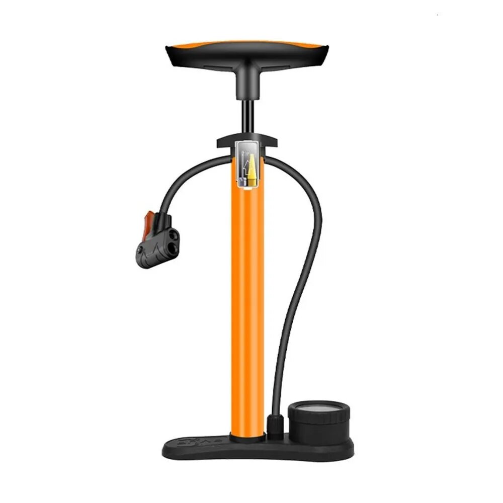 Ручной велосипедный насос с манометром