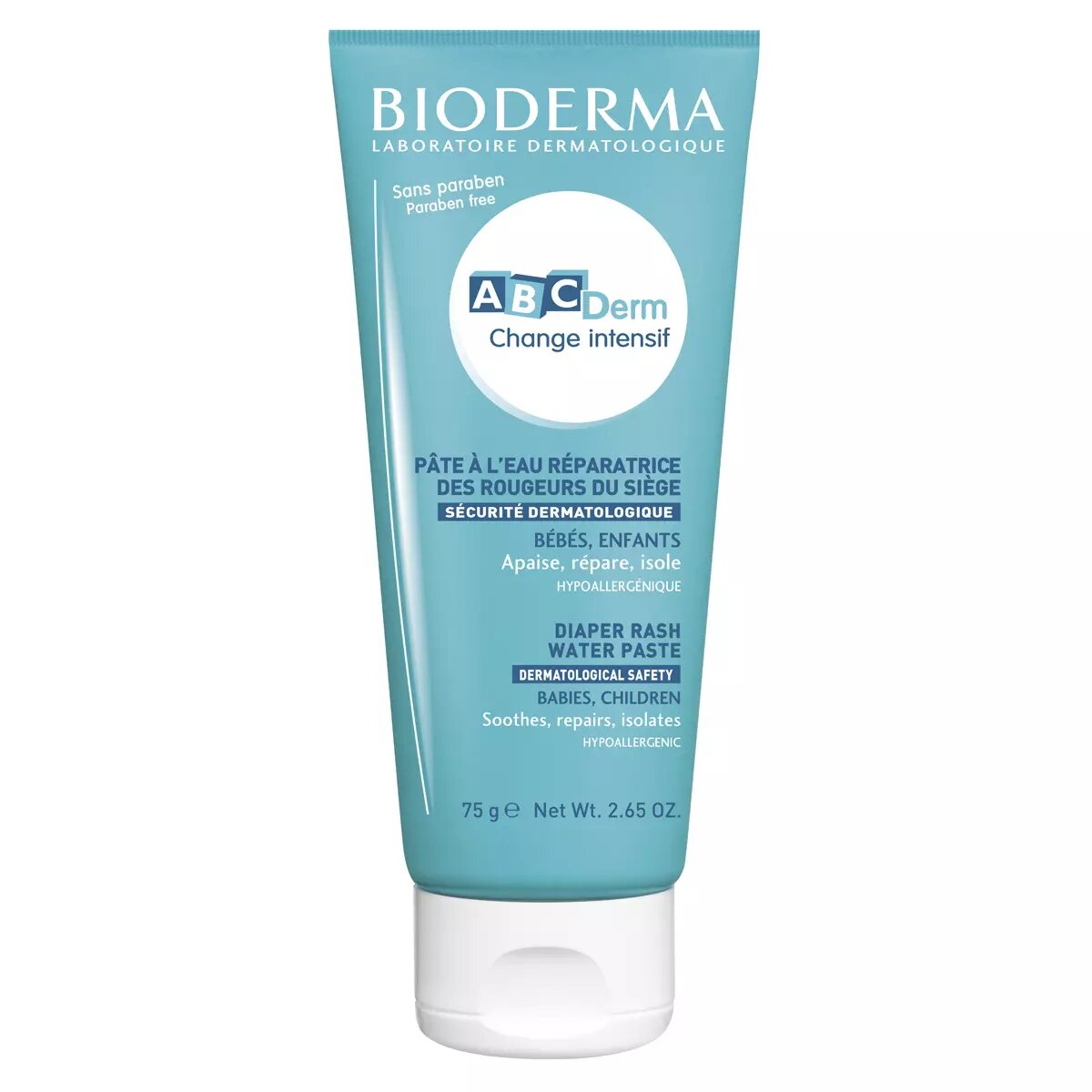 Защитный крем Bioderma ABCDerm, для детей, под подгузник, гипоаллергенный, 75г