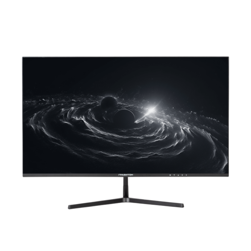 Монитор Гравитон МН27Б, 27", IPS, 1920x1080, 75 Гц, Type‑C PD, 2×HDMI 2.0, 2×USB 2.0, VESA 100×100