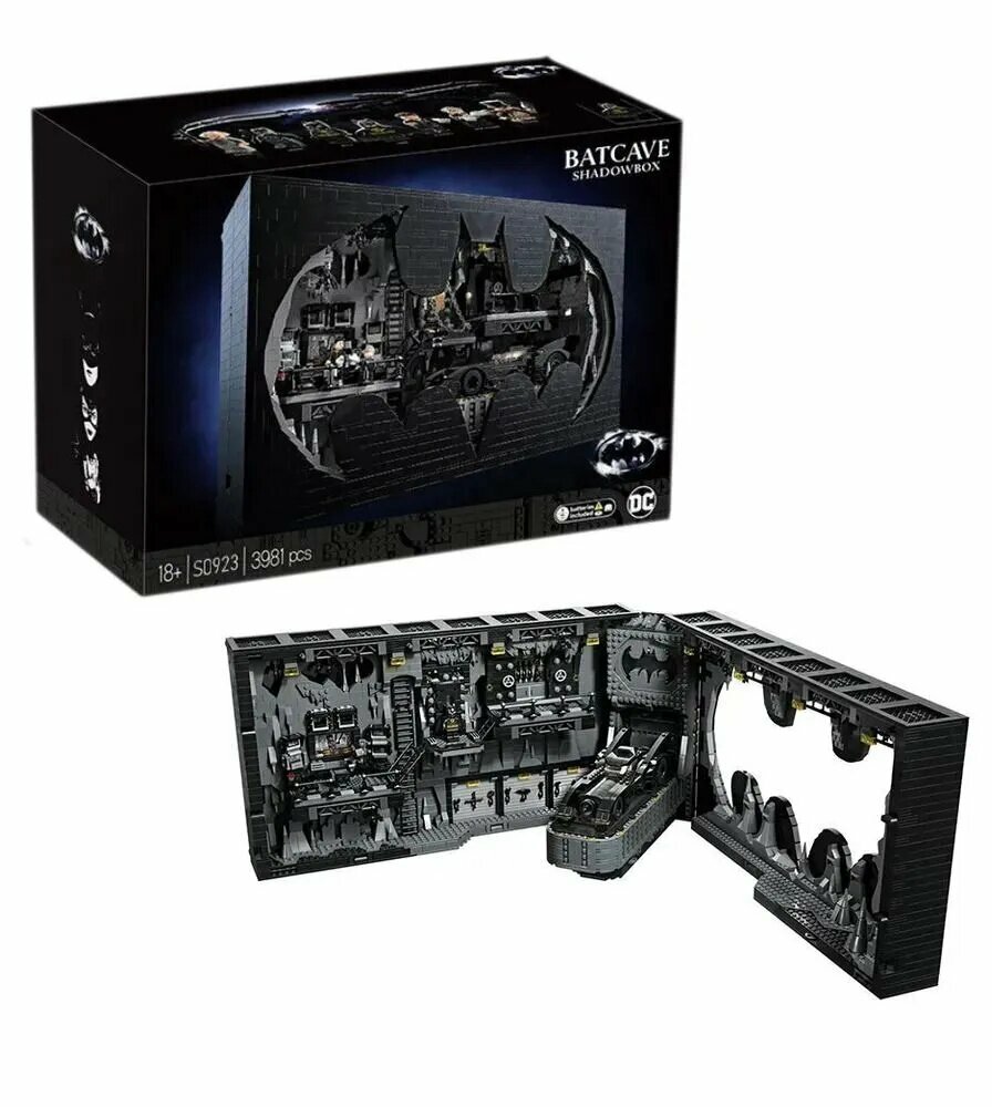 Конструктор Batcave "Пещера Бэтмена" 3981 деталь