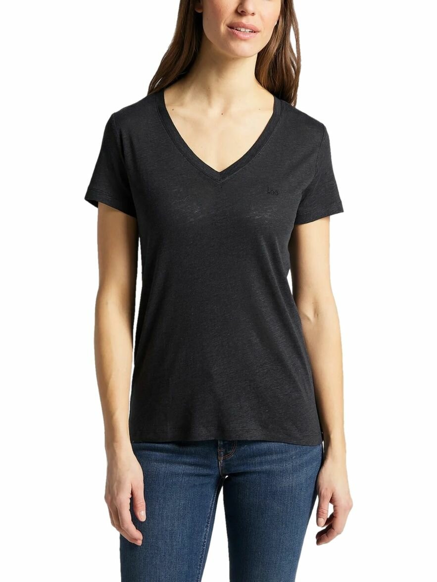 Футболка Lee Women V Neck Tee