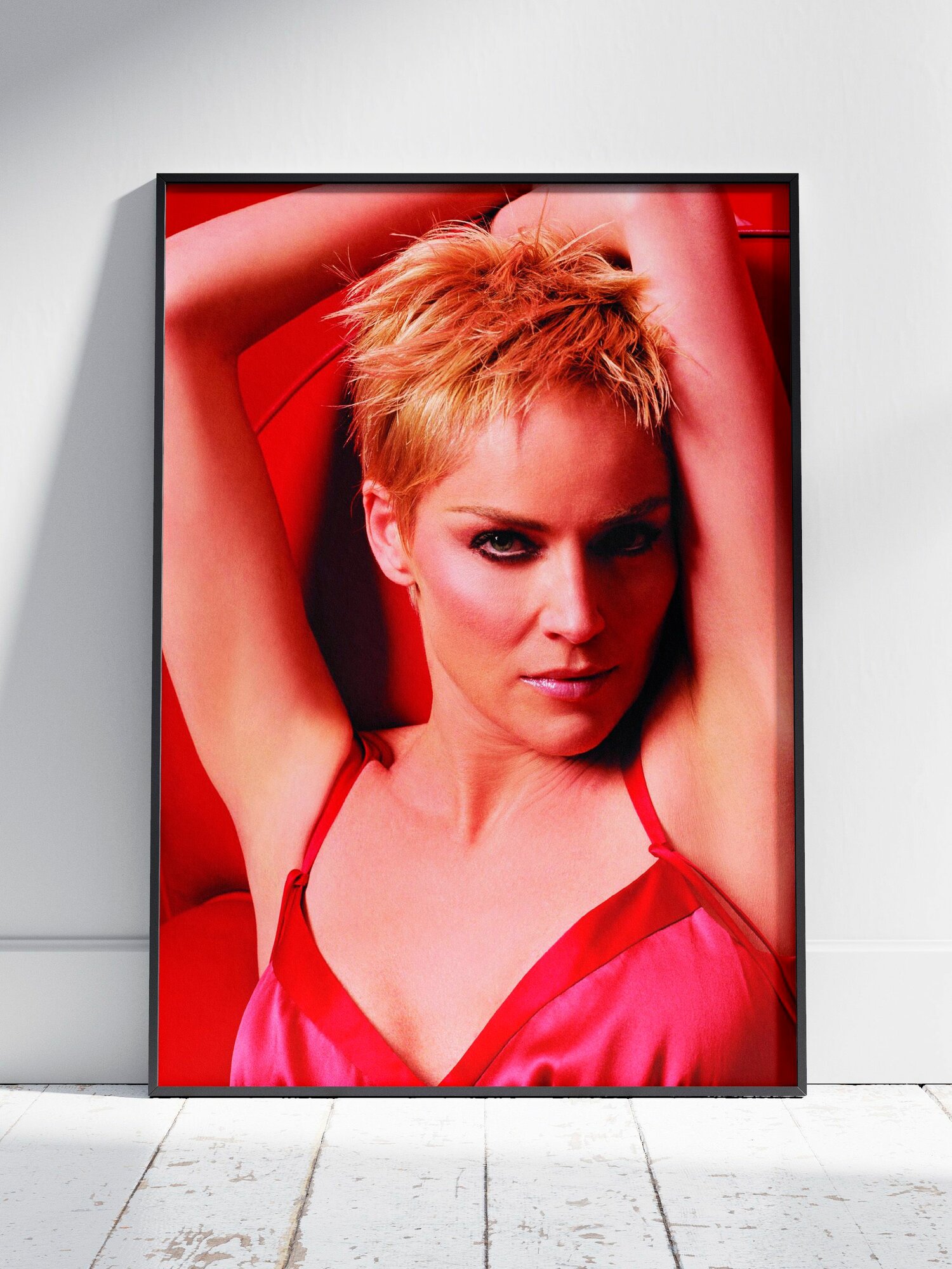 Плакат на стену для интерьера Шэрон Стоун (Sharon Stone 19) - Постер по актеру фильма, кино, сериала формата A4 (21x30 см)