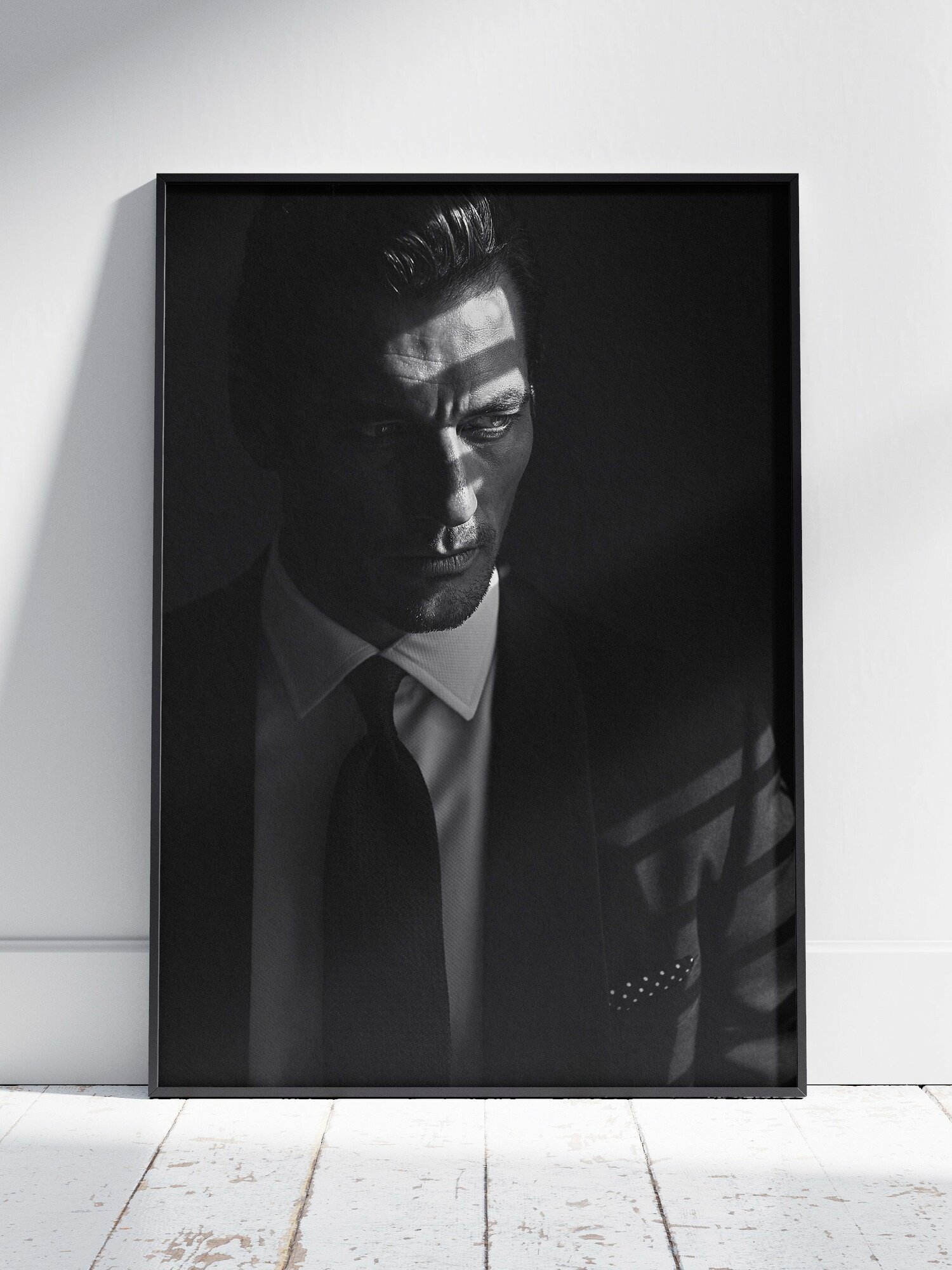 Плакат на стену для интерьера Дэвид Ганди (David Gandy 7) - Постер по модели и эстетике формата A4 (21x30 см)
