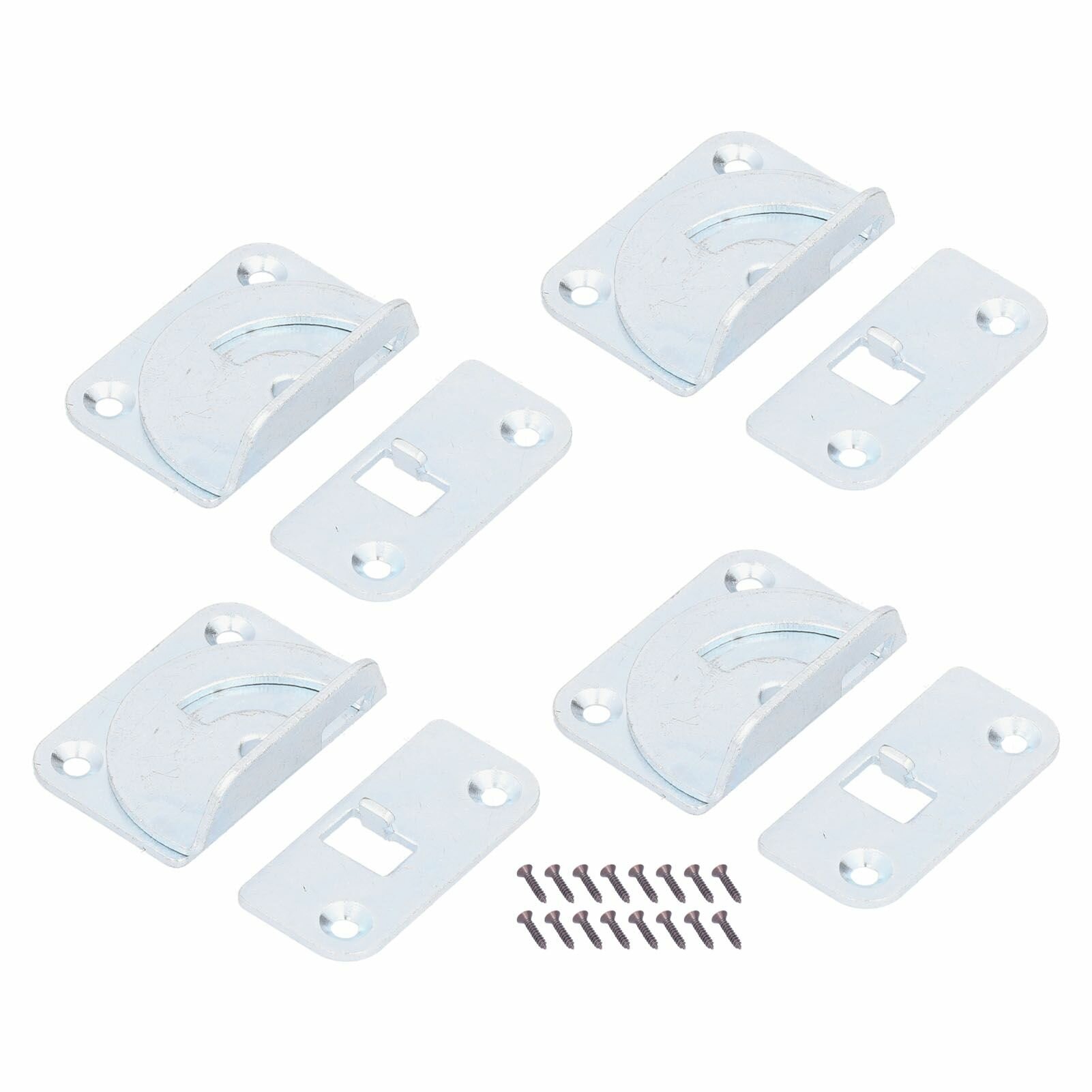 Кронштейны для каркаса кровати 4 шт. сверхпрочные крепления из нержавеющей стали