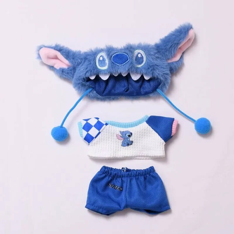 Одежда для Лабубу Labubu 17 см Костюм Стича Stitch