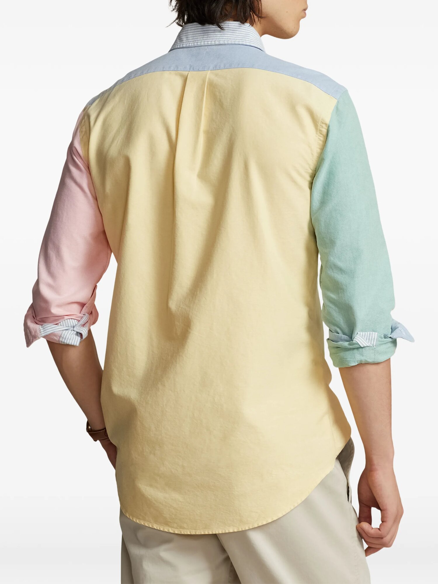 Рубашка Polo Ralph Lauren, размер XL, yellow — фото 1