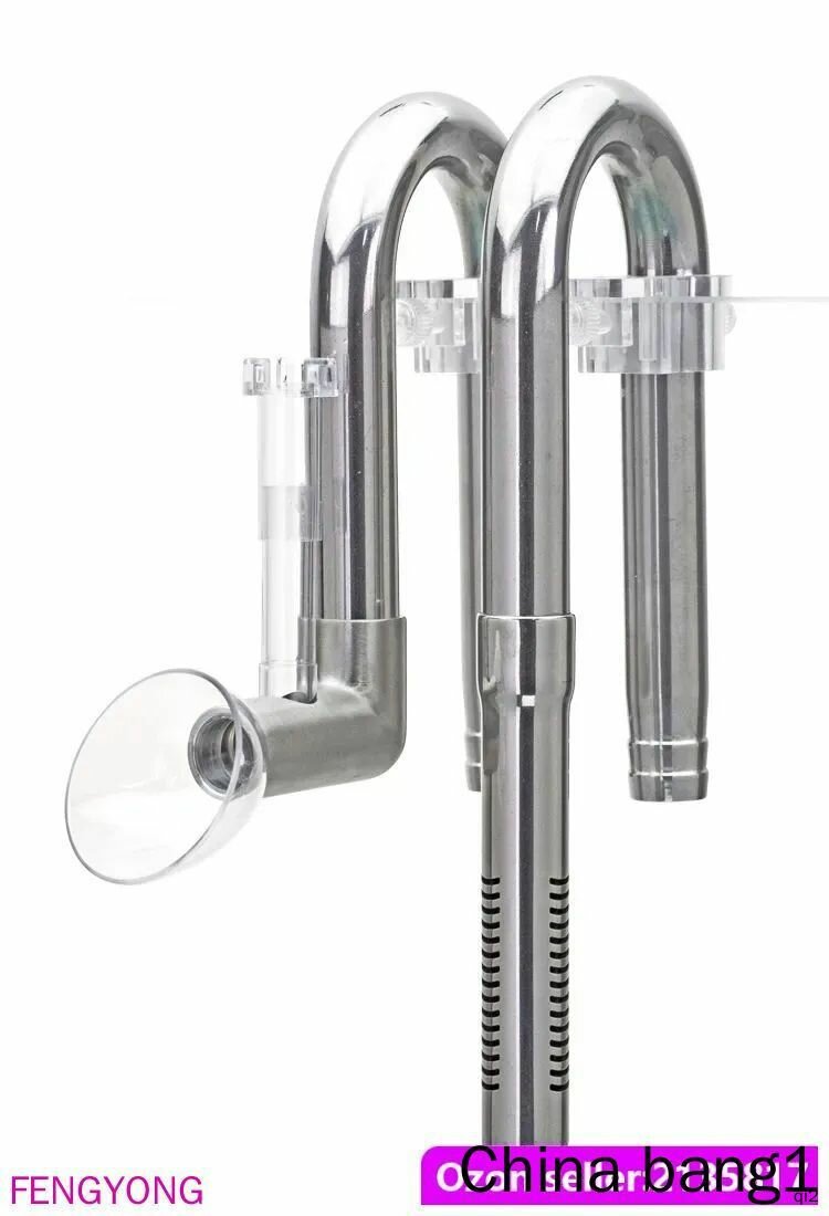 Металлические трубки забора и возврата воды 16 мм AQUAPRO (Lily Pipe) Лили Пайп + колено 10 см + отвод воды из нержавеющей стали+ воронка