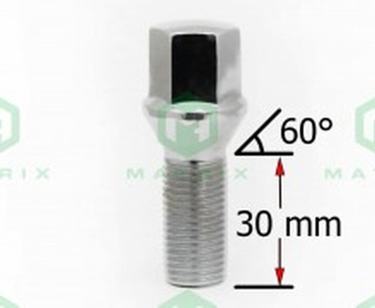 Болт колеса М14 х 1,5 конус L=30мм*******************************