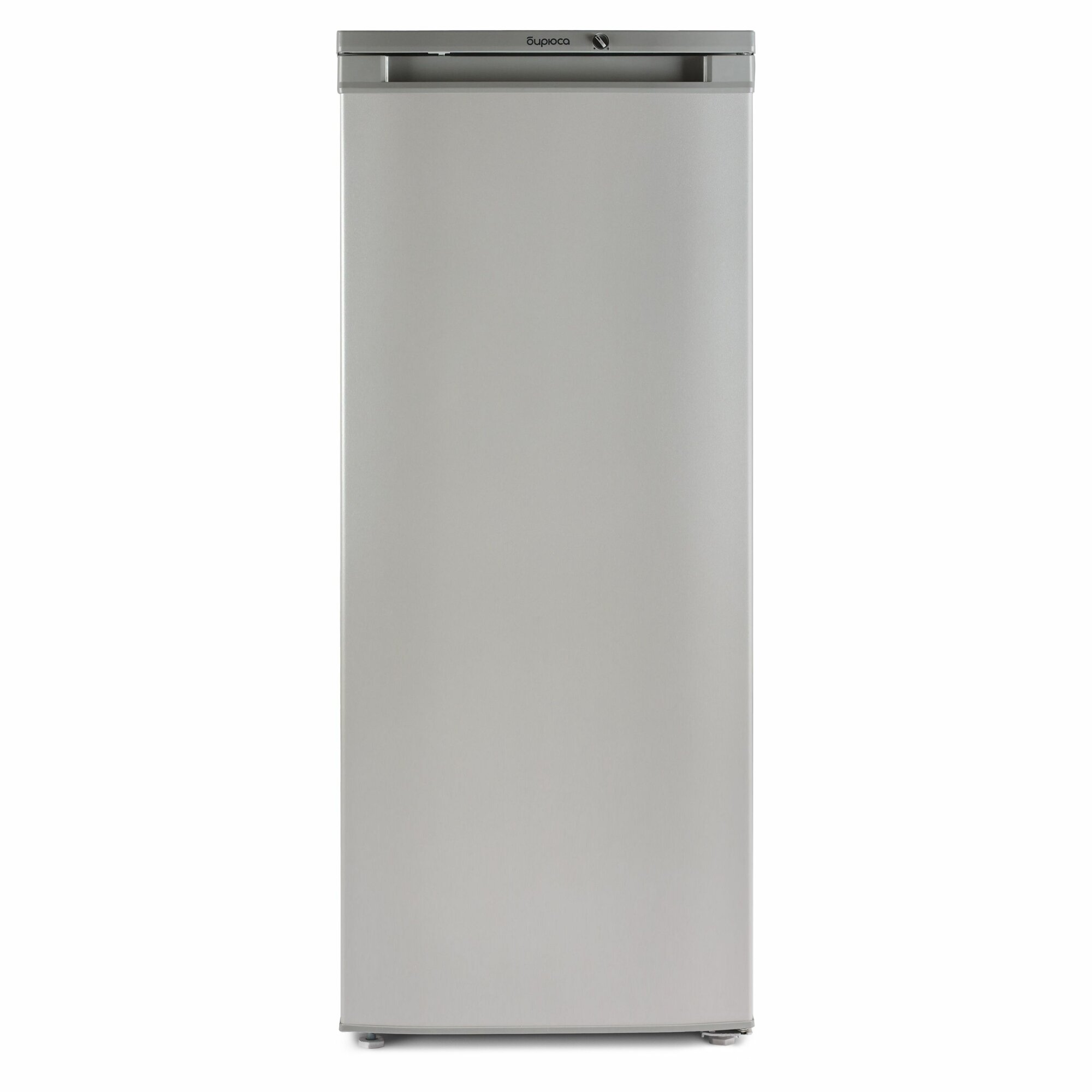 Морозильная камера Бирюса M414, 130л, высота 122.5см, 5 ящиков, металлик