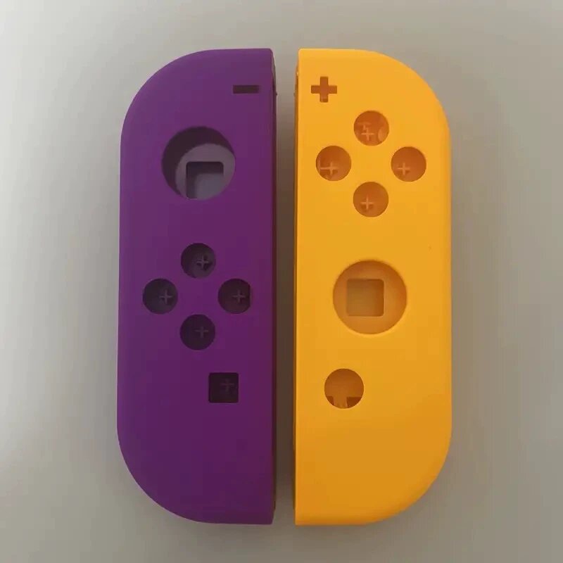 Чехол Taobao Joy-Con, для Nintendo Switch, фиолетово-оранжевого цвета, без кнопок