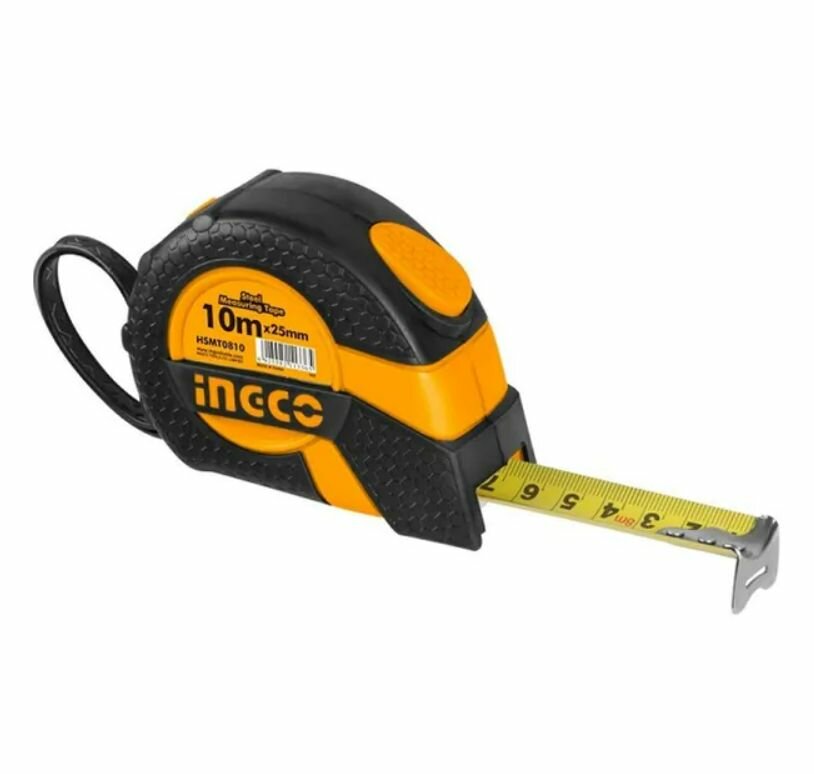 Рулетка INGCO 10м*25мм HSMT0810 (153040) HSMT081025-1
