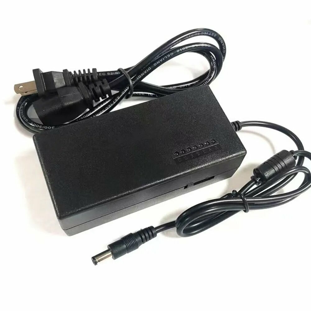 Регулируемый блок питания 200W 7 скоростей DC 12-24V универсальный для электроинструментов зарядное устройство 110-240V черный евроразъем ZR-200W