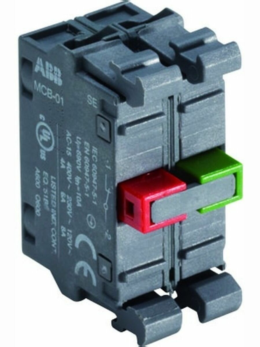 MCB-11, Модульный контактный блок, 1NO + 1NC 1SFA611610R1011