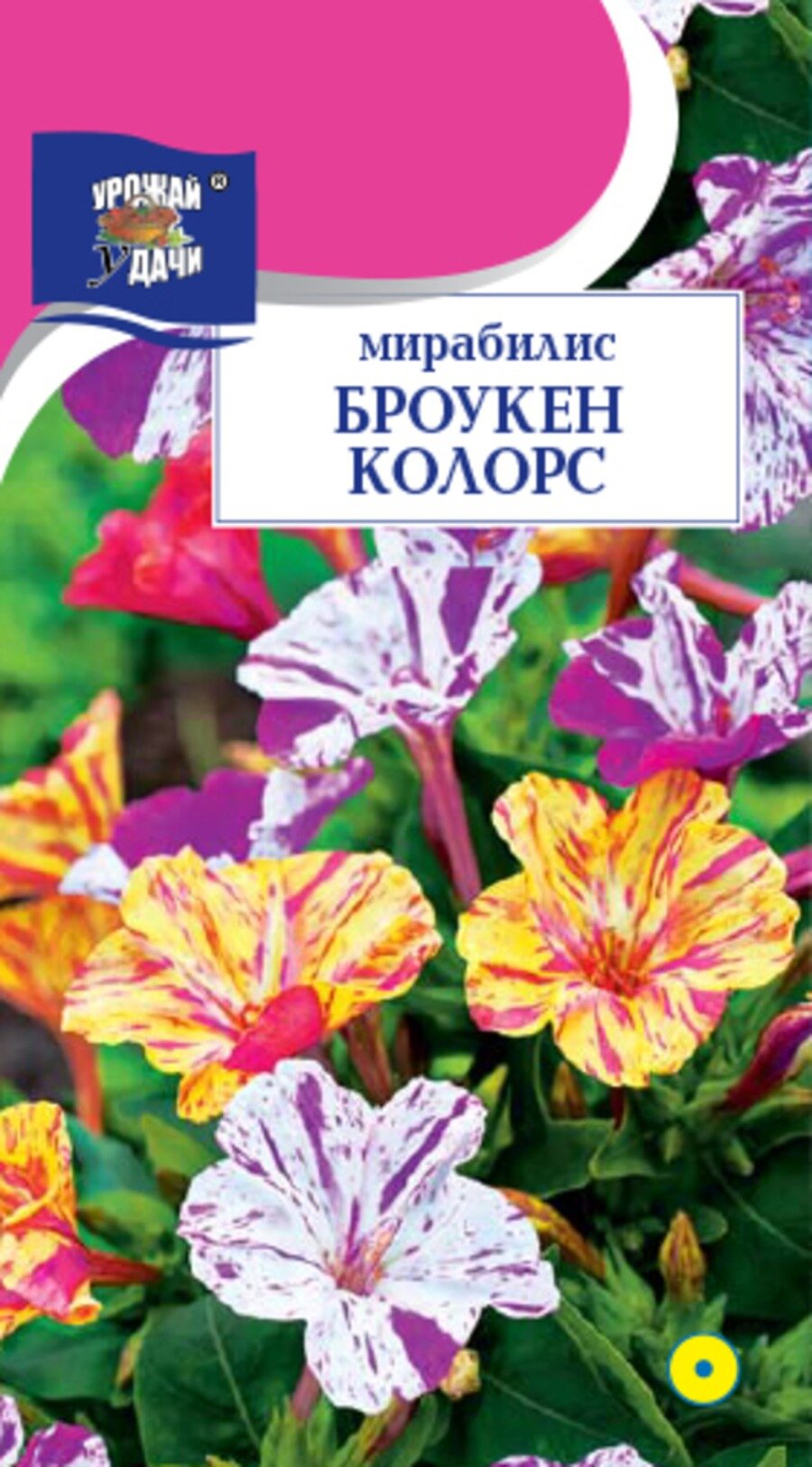 Семена Мирабилис Броукен колорс смесь окрасок(1 г), Урожай Удачи