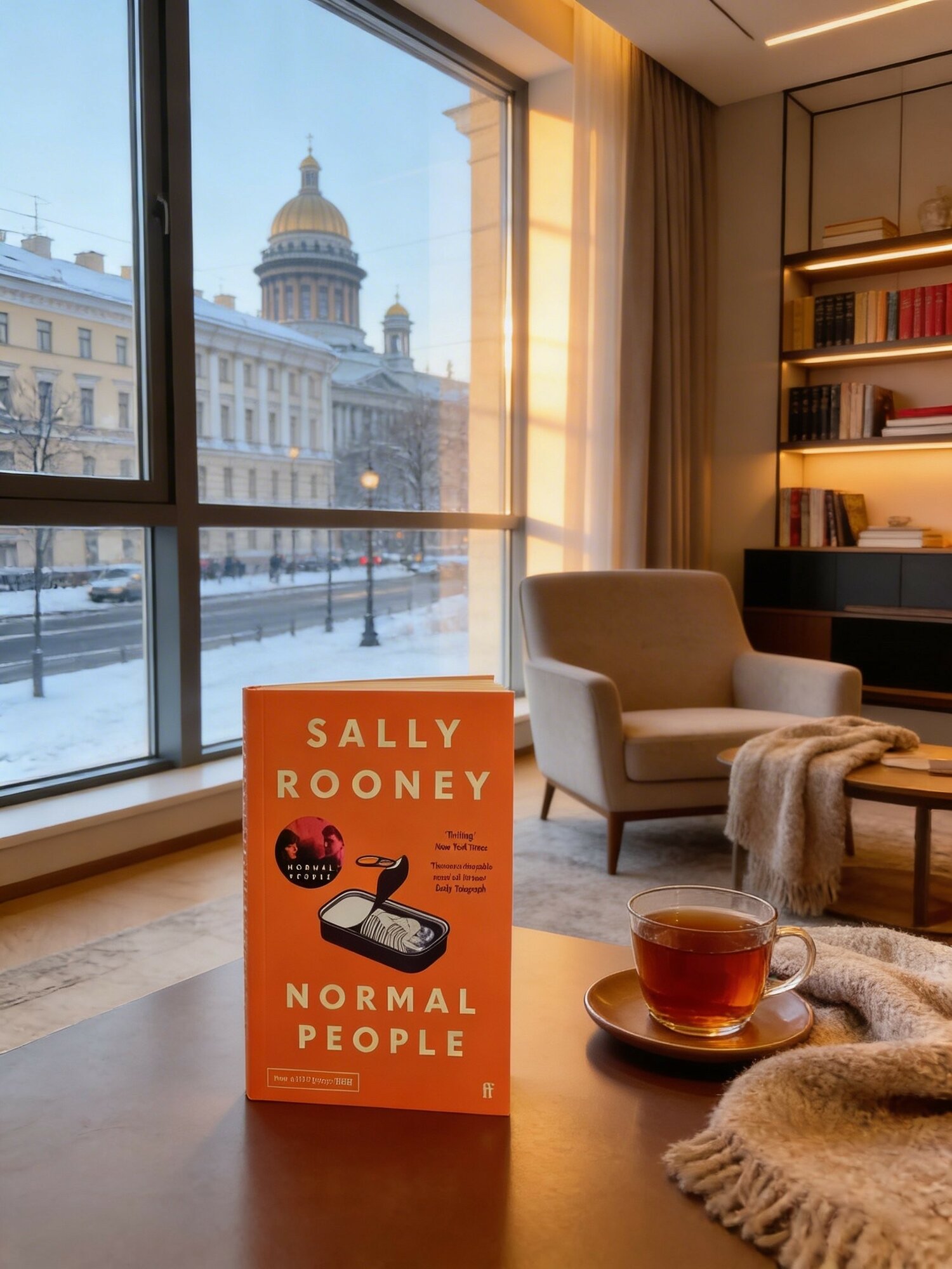 Роман "Нормальные люди" на английском, Салли Руни — современная литература о любви и взрослении для изучения языка
