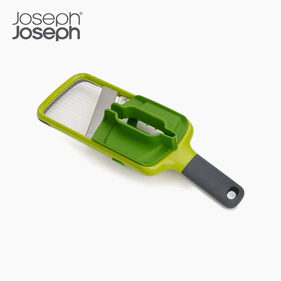 Овощерезка Mandoline с 3 уровнями, зеленая, Joseph Joseph 20141