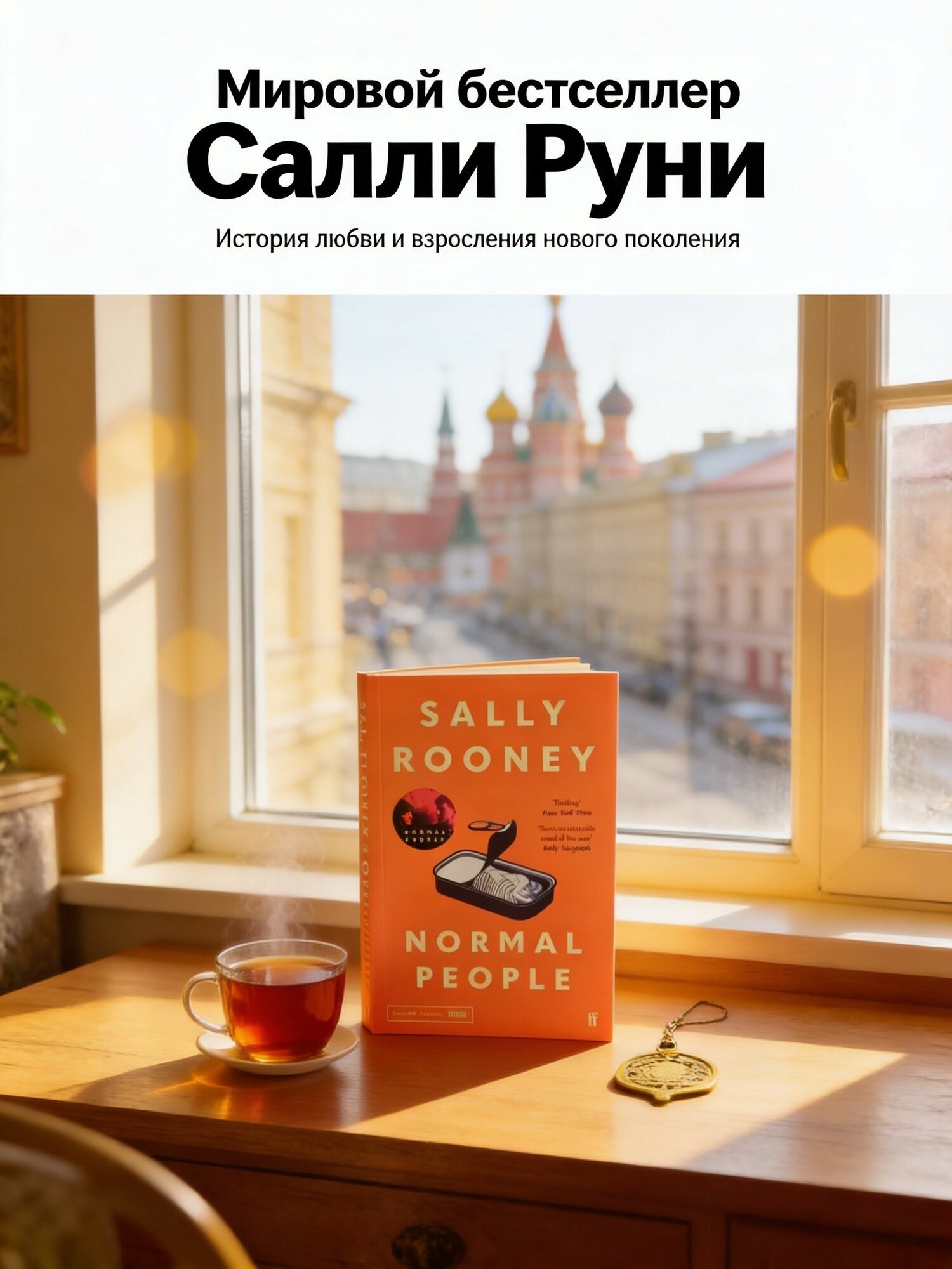 Роман 'Нормальные люди' на английском, современная история любви и взросления для изучающих язык Салли Руни