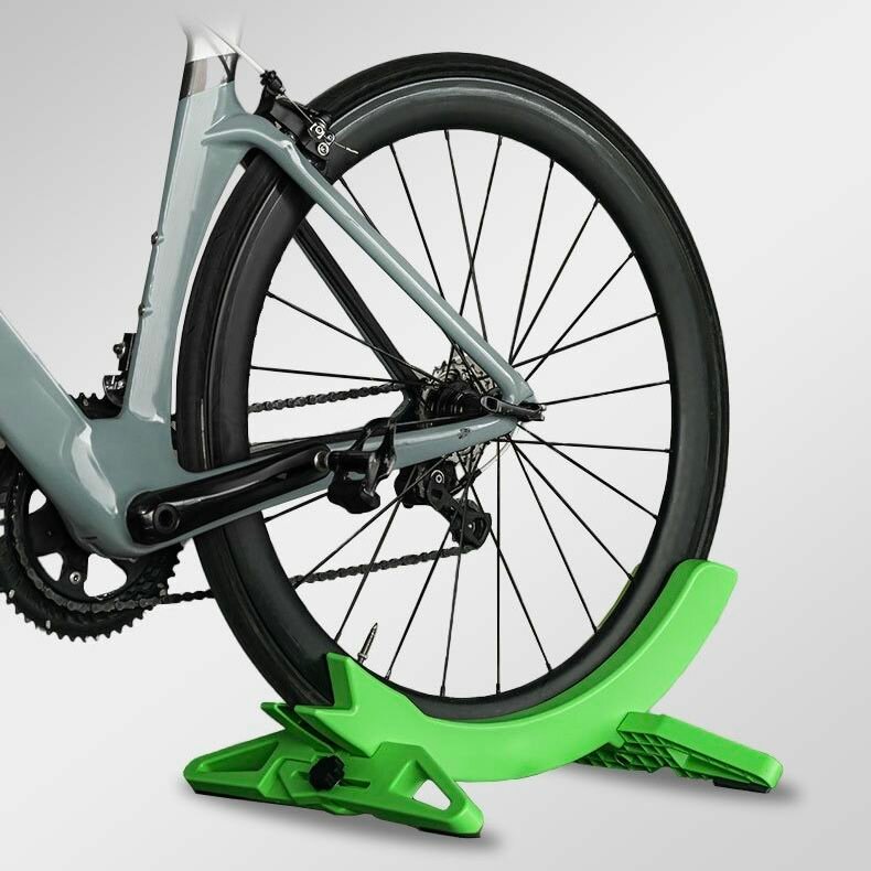 (1 шт.) Стойка для парковки велосипедов-зеленый