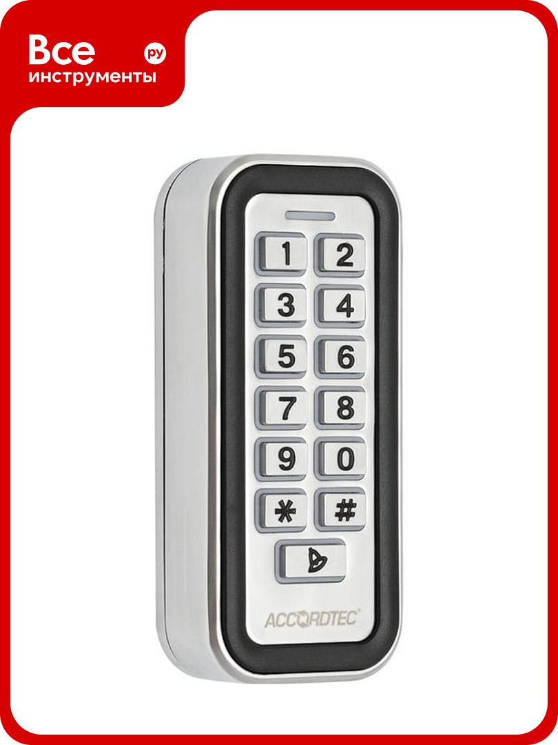 Кодовая панель ACCORDTEC AT-CP210EM-W AT-14168