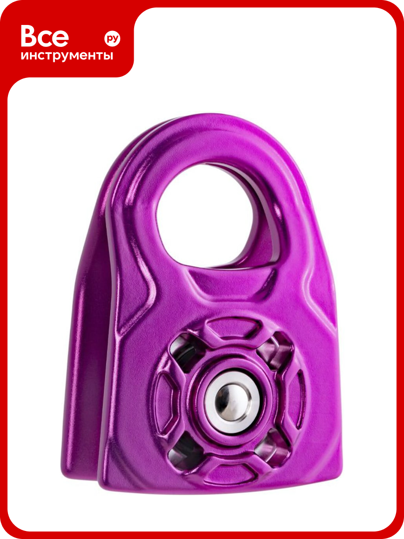 Блок-ролик VENTO одинарный Uno 45 с подшипником дюраль vnt 1106