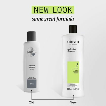 NIOXIN System 02 Cleanser Shampoo - Очищающий шампунь (Система 2) 500 мл