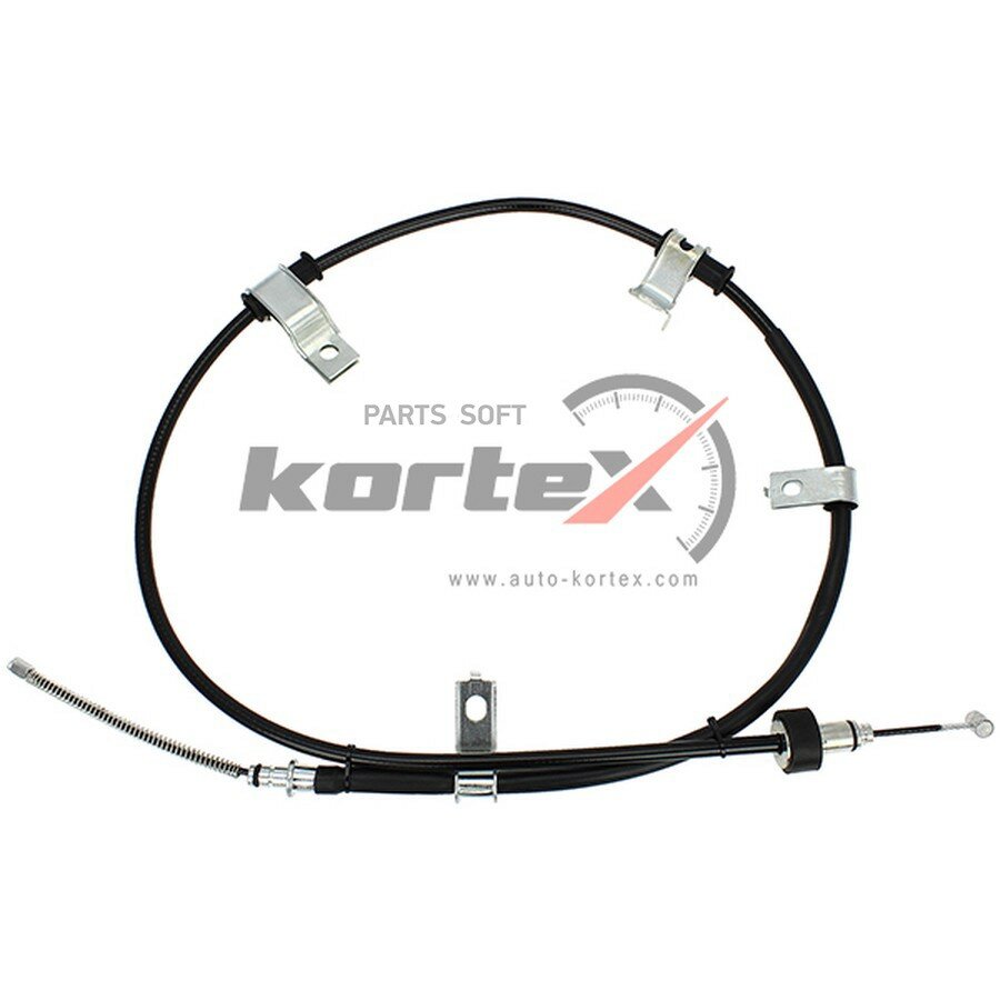 KORTEX KBC077 Трос ручного тормоза R