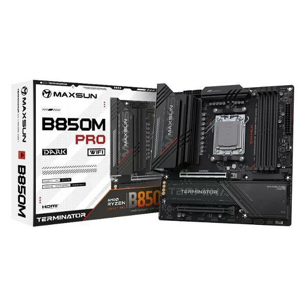 Материнская плата MAXSUN MS-Terminator B850M (Edition Pro Dark)