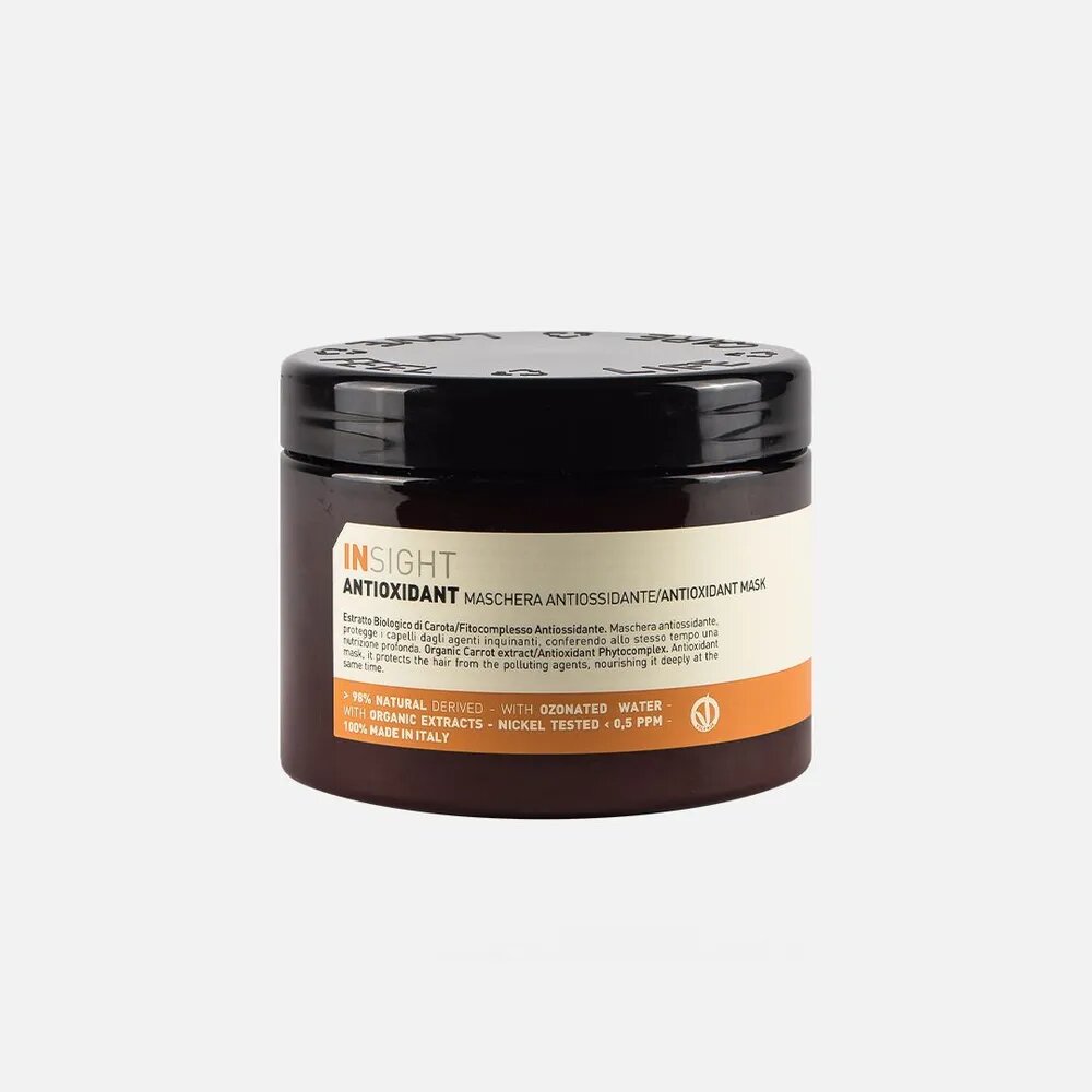Insight маска Antioxidant для перегруженных волос, 500 мл, банка