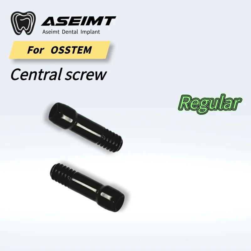 Центральный винт ASEIMT для OSSSTEM, черный, 10PCS-R