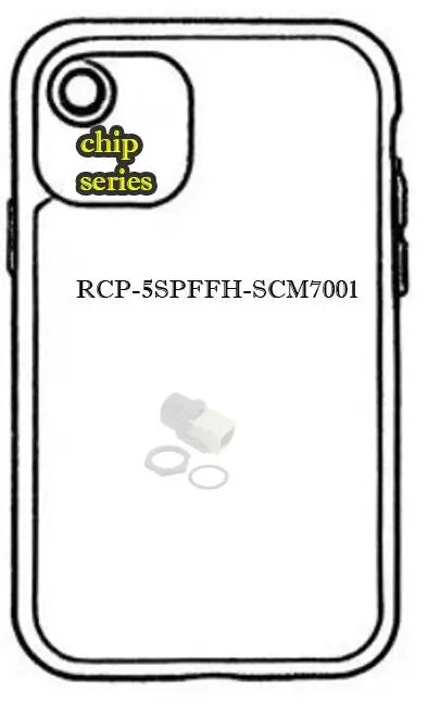 Плата RCP-5SPFFH-SCM7001 PY32F002BF15U6TR, модуль для разработки, пластиковый чехол для телефона