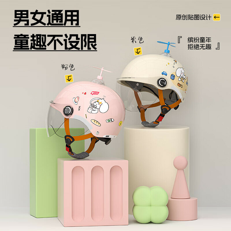 Yuanbang детский шлем для электровелосипеда 3C сертифицированный, безопасность для детей 3-6 лет, полупрозрачный,