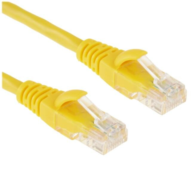 Cablexpert Patch Cord UTP кат.6, 0.5м, жёлтый