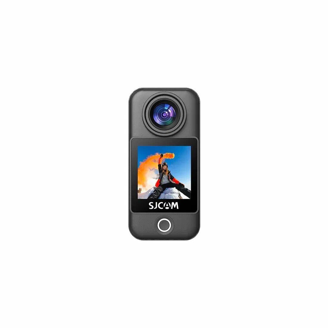 Портативная мобильная камера SJCAM C400 Pocket Edition c аккумулятором，Карта памяти 128 ГБ
