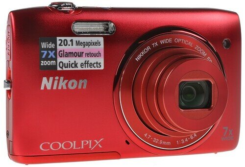 NIKON Фотоаппарат Nikon Coolpix S3400