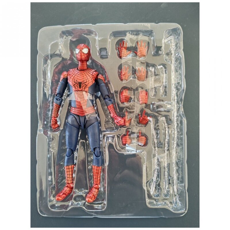 S.H.Figuarts Spider-Man 2: Съемная фигурка с подвижными конечностями, коллекционный Marvel супергерой, включает