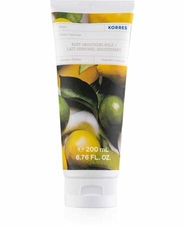 Молочко для тела korres citrus, цитрусовое, 200 мл