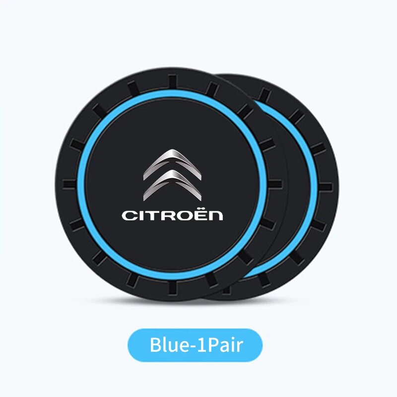 Силиконовая подставка для Citroen, Blue-1Pair