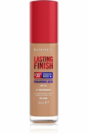 Тональный крем Rimmel Lasting Finish 35H Hydration Boost, оттенок 300 песок, 30 мл