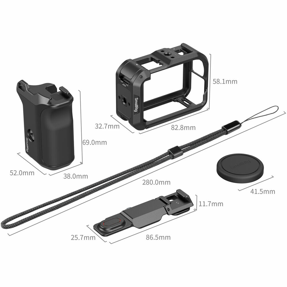 Клетка SmallRig 6037 Basic Cage Kit для DJI Osmo Action 6 — фото 1