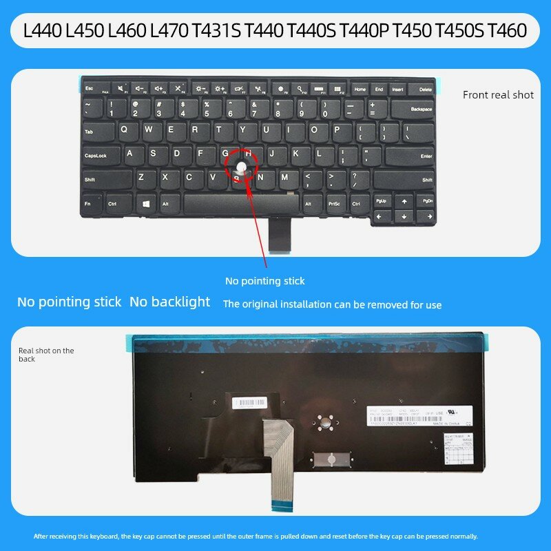 Комплект замены TrackPoint для ThinkPad E470 E470C E475 — фото 1