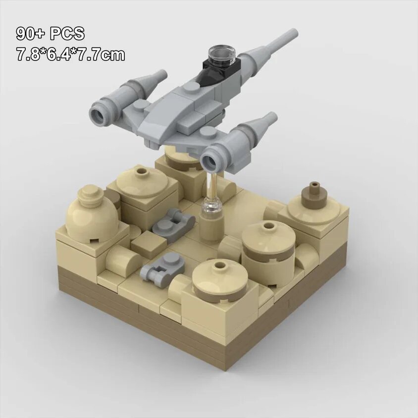 MOC N1 Starfighter Tatooine конструктор 90 деталей