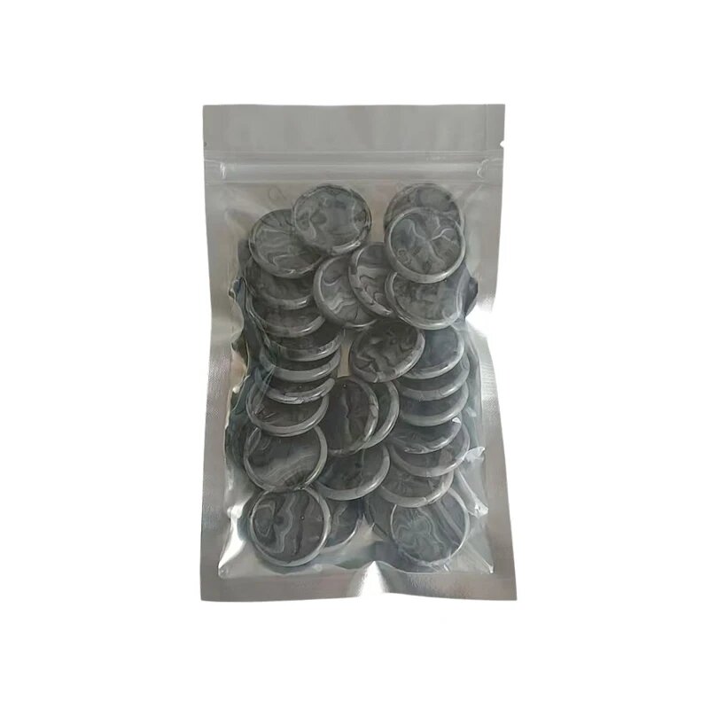 Пластиковые диски LZN Grey 32mm, 30 шт.