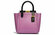 Сумка Coach, фактура матовая, розовый/фиолетовый